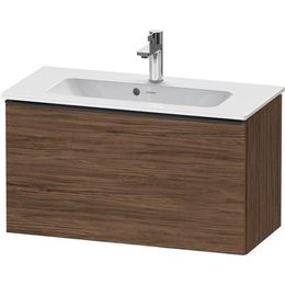 Duravit D-Neo Waschtischunterbau wandh&auml;ngend Nussbaum dunkel Matt 810x372x440 mm - DE42690BD210000 DE42690BD210000
