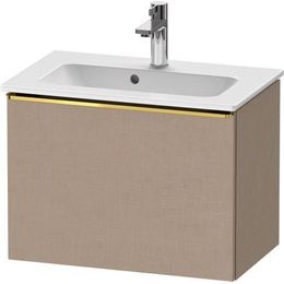 Duravit D-Neo Waschtischunterbau wandh&auml;ngend Leinen Matt 610x372x440 mm - DE4268034750000 DE4268034750000