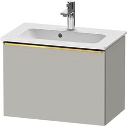 Duravit D-Neo Waschtischunterbau wandh&auml;ngend Betongrau Matt 610x372x440 mm - DE4268034070000 DE4268034070000