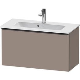 Duravit D-Neo Waschtischunterbau wandh&auml;ngend Basalt Matt 810x372x440 mm - DE42690BD430000 DE42690BD430000