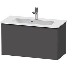 Duravit D-Neo Waschtischunterbau wandh&auml;ngend Graphit Matt 810x372x440 mm - DE42690BD490000 DE42690BD490000
