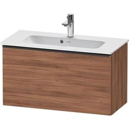 Duravit D-Neo Waschtischunterbau wandh&auml;ngend Nussbaum Matt 810x372x440 mm - DE42690BD790000 DE42690BD790000