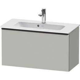Duravit D-Neo Waschtischunterbau wandh&auml;ngend Betongrau Matt 810x372x440 mm - DE42690BD070000 DE42690BD070000