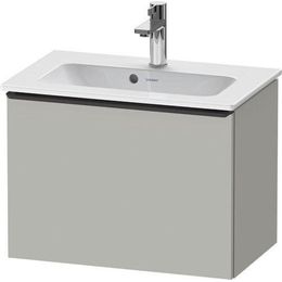 Duravit D-Neo Waschtischunterbau wandh&auml;ngend Betongrau Matt 610x372x440 mm - DE42680BD070000 DE42680BD070000