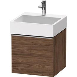 Duravit D-Neo Waschtischunterbau wandh&auml;ngend Nussbaum dunkel Matt 484x442x440 mm - DE4270070210000 DE4270070210000