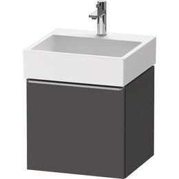 Duravit D-Neo Waschtischunterbau wandh&auml;ngend Graphit Matt 484x442x440 mm - DE4270070490000 DE4270070490000