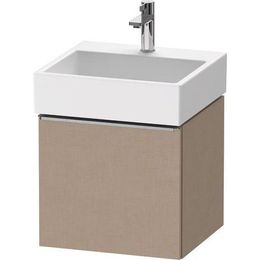 Duravit D-Neo Waschtischunterbau wandh&auml;ngend Leinen Matt 484x442x440 mm - DE4270070750000 DE4270070750000