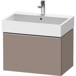 Duravit D-Neo Waschtischunterbau wandh&auml;ngend Basalt Matt 684x442x440 mm - DE4272070430000 DE4272070430000