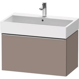 Duravit D-Neo Waschtischunterbau wandh&auml;ngend Basalt Matt 784x442x440 mm - DE4273070430000 DE4273070430000