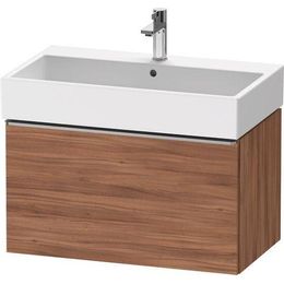 Duravit D-Neo Waschtischunterbau wandh&auml;ngend Nussbaum Matt 784x442x440 mm - DE4273070790000 DE4273070790000