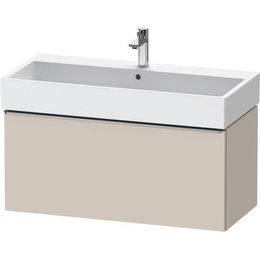 Duravit D-Neo Waschtischunterbau wandh&auml;ngend Taupe Matt 984x442x440 mm - DE4274070910000 DE4274070910000