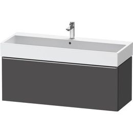 Duravit D-Neo Waschtischunterbau wandh&auml;ngend Graphit Matt 1184x442x440 mm - DE4275070490000 DE4275070490000