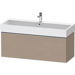 Duravit D-Neo Waschtischunterbau wandh&auml;ngend Leinen Matt 1184x442x440 mm - DE4275070750000 DE4275070750000