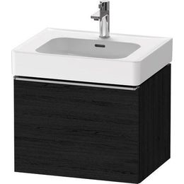 Duravit D-Neo Waschtischunterbau wandh&auml;ngend Eiche Schwarz Matt 584x452x440 mm - DE4276070160000 DE4276070160000