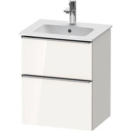 Duravit D-Neo Waschtischunterbau wandh&auml;ngend Wei&szlig; Hochglanz 510x402x625 mm - DE4360070220000 DE4360070220000
