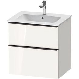 Duravit D-Neo Waschtischunterbau wandh&auml;ngend Wei&szlig; Hochglanz 610x462x625 mm - DE43610BD220000 DE43610BD220000