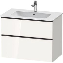 Duravit D-Neo Waschtischunterbau wandh&auml;ngend Wei&szlig; Hochglanz 810x462x625 mm - DE43620BD220000 DE43620BD220000