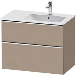 Duravit D-Neo Waschtischunterbau wandh&auml;ngend Leinen Matt 810x462x625 mm - DE4367010750000 DE4367010750000