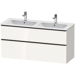 Duravit D-Neo Waschtischunterbau wandh&auml;ngend Wei&szlig; Hochglanz 1280x462x625 mm - DE43650BD220000 DE43650BD220000