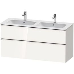 Duravit D-Neo Waschtischunterbau wandh&auml;ngend Wei&szlig; Hochglanz 1280x462x625 mm - DE4365010220000 DE4365010220000
