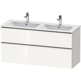 Duravit D-Neo Waschtischunterbau wandh&auml;ngend Wei&szlig; Hochglanz 1280x462x625 mm - DE4365070220000 DE4365070220000