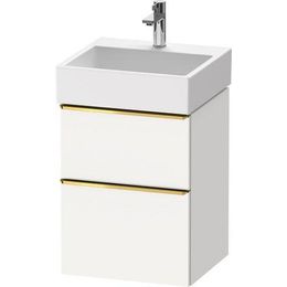 Duravit D-Neo Waschtischunterbau wandh&auml;ngend Wei&szlig; Matt 484x442x625 mm - DE4370034180000 DE4370034180000