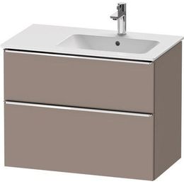 Duravit D-Neo Waschtischunterbau wandh&auml;ngend Basalt Matt 810x462x625 mm - DE4367010430000 DE4367010430000