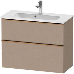 Duravit D-Neo Waschtischunterbau wandh&auml;ngend Leinen Matt 810x372x625 mm - DE4369004750000 DE4369004750000