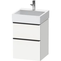 Duravit D-Neo Waschtischunterbau wandh&auml;ngend Wei&szlig; Matt 484x442x625 mm - DE43700BD180000 DE43700BD180000