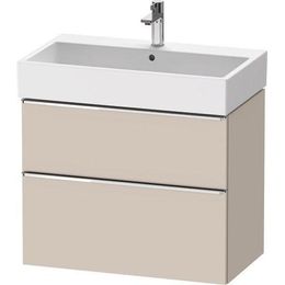 Duravit D-Neo Waschtischunterbau wandh&auml;ngend Taupe Matt 784x442x625 mm - DE4373010910000 DE4373010910000
