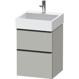 Duravit D-Neo Waschtischunterbau wandh&auml;ngend Betongrau Matt 484x442x625 mm - DE43700BD070000 DE43700BD070000