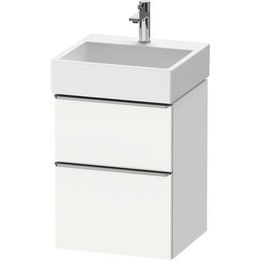 Duravit D-Neo Waschtischunterbau wandh&auml;ngend Wei&szlig; Matt 484x442x625 mm - DE4370070180000 DE4370070180000