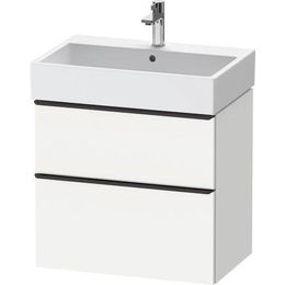 Duravit D-Neo Waschtischunterbau wandh&auml;ngend Wei&szlig; Matt 684x442x625 mm - DE43720BD180000 DE43720BD180000