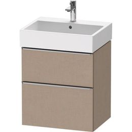 Duravit D-Neo Waschtischunterbau wandh&auml;ngend Leinen Matt 584x442x625 mm - DE4371070750000 DE4371070750000