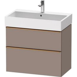 Duravit D-Neo Waschtischunterbau wandh&auml;ngend Basalt Matt 784x442x625 mm - DE4373004430000 DE4373004430000