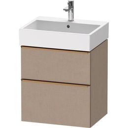 Duravit D-Neo Waschtischunterbau wandh&auml;ngend Leinen Matt 584x442x625 mm - DE4371004750000 DE4371004750000