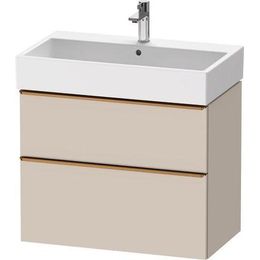 Duravit D-Neo Waschtischunterbau wandh&auml;ngend Taupe Matt 784x442x625 mm - DE4373004910000 DE4373004910000
