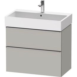 Duravit D-Neo Waschtischunterbau wandh&auml;ngend Betongrau Matt 784x442x625 mm - DE4373070070000 DE4373070070000