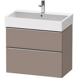 Duravit D-Neo Waschtischunterbau wandh&auml;ngend Basalt Matt 784x442x625 mm - DE4373070430000 DE4373070430000