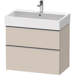 Duravit D-Neo Waschtischunterbau wandh&auml;ngend Taupe Matt 784x442x625 mm - DE4373070910000 DE4373070910000