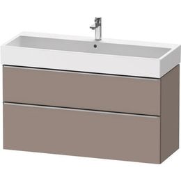 Duravit D-Neo Waschtischunterbau wandh&auml;ngend Basalt Matt 1184x442x625 mm - DE4375070430000 DE4375070430000