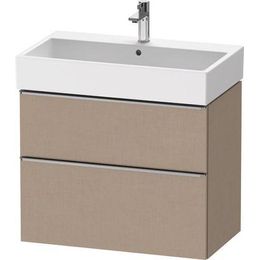 Duravit D-Neo Waschtischunterbau wandh&auml;ngend Leinen Matt 784x442x625 mm - DE4373070750000 DE4373070750000