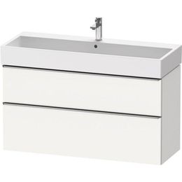 Duravit D-Neo Waschtischunterbau wandh&auml;ngend Wei&szlig; Matt 1184x442x625 mm - DE4375070180000 DE4375070180000