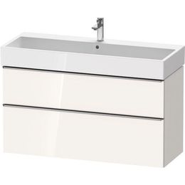Duravit D-Neo Waschtischunterbau wandh&auml;ngend Wei&szlig; Hochglanz 1184x442x625 mm - DE4375070220000 DE4375070220000