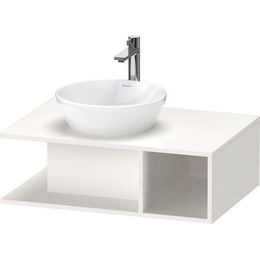 Duravit D-Neo Konsolenwaschtischunterbau wandh&auml;ngend Wei&szlig; Hochglanz 800x550x260 mm - DE492802222 DE492802222