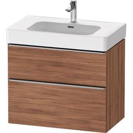 Duravit D-Neo Waschtischunterbau wandh&auml;ngend Nussbaum Matt 784x452x625 mm - DE4377070790000 DE4377070790000