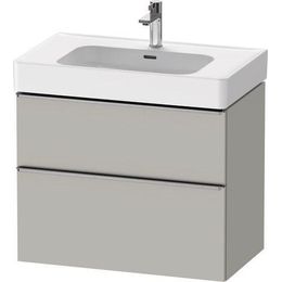 Duravit D-Neo Waschtischunterbau wandh&auml;ngend Betongrau Matt 784x452x625 mm - DE4377070070000 DE4377070070000