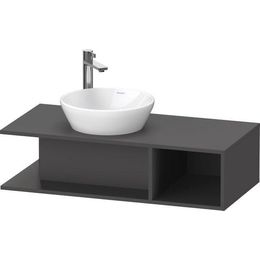Duravit D-Neo Konsolenwaschtischunterbau wandh&auml;ngend Graphit Matt 1000x480x260 mm - DE491904949 DE491904949