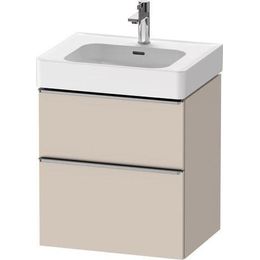 Duravit D-Neo Waschtischunterbau wandh&auml;ngend Taupe Matt 584x452x625 mm - DE4376070910000 DE4376070910000