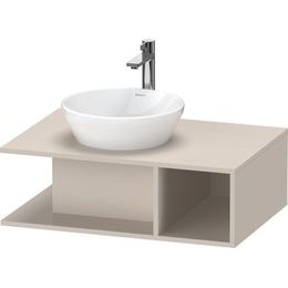 Duravit D-Neo Konsolenwaschtischunterbau wandh&auml;ngend Taupe Matt 800x550x260 mm - DE492809191 DE492809191